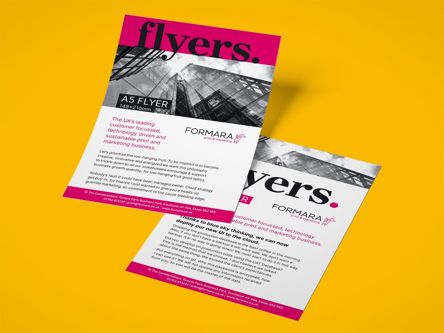 Leaflet & Flyer Printing | Custom Flyers, Folded Leaflets & Handouts